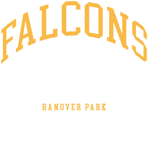 Hanover Falcons Logo Falcons Hooded Pullover Sweatshirt | Hanover Park