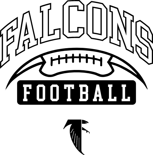 Hanover Falcons Logo Falcons Hooded Pullover Sweatshirt | Hanover Park