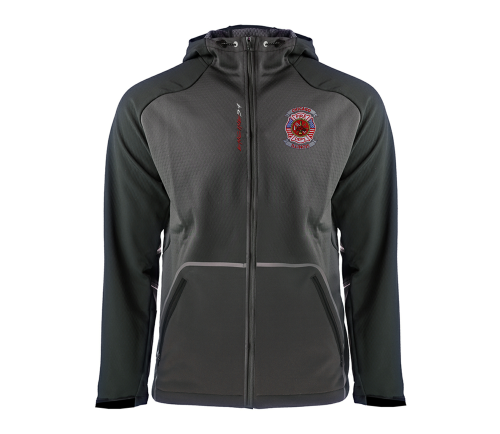 XGS6 Full Zip Hoodie (Unisex) Graphite Black | Graphite Black XGS6 Full ...
