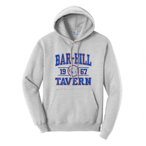 Bar-Bill Sporty Hooded Sweatshirt Ash | Bar-Bill Merch