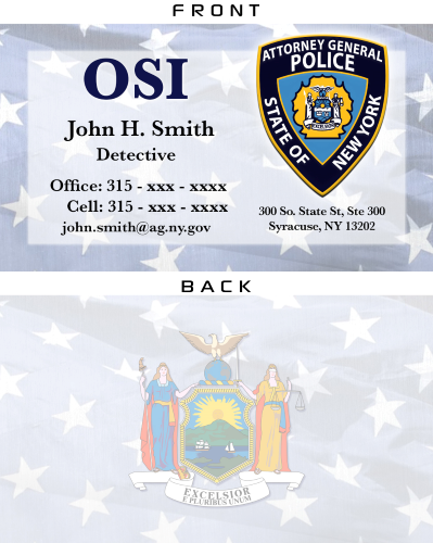 NYS Attorney General Police - 43103