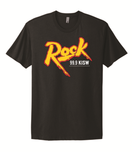 KISW Rock Flag Black | KISW Rock Flag