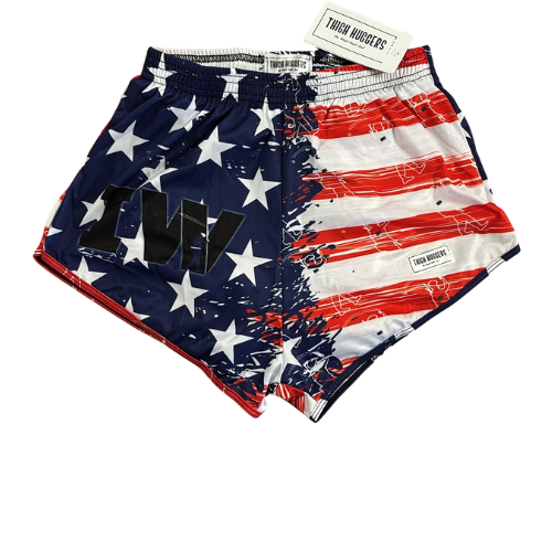 Thigh Huggers Watermark Silkies Flag | Irreverent Warriors