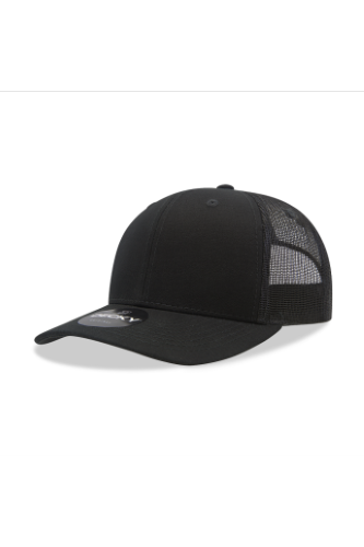 Mid Profile Snapback Black | Black Decky Mid Profile Snapback