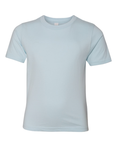 Next Level - Youth Cotton Crew - 3310 Light Blue | Light Grey Next ...