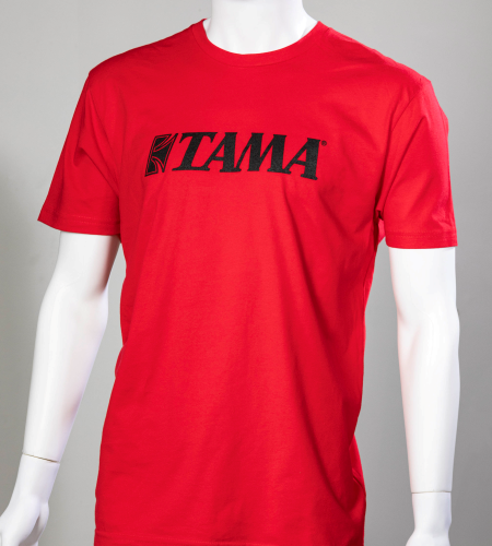 TAMA Printed Logo Red Short-Sleeve T-Shirt Red | Red Red Next Level ...