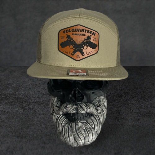 Pistol Plate: Flat Bill 7 Panel Pale Khaki/Loden Pale Khaki/Loden ...