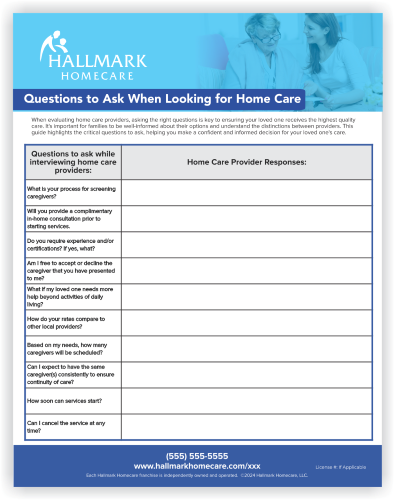 "Questions to Ask" Flyer - 8.5" x 11" Full Color | Full Color ...
