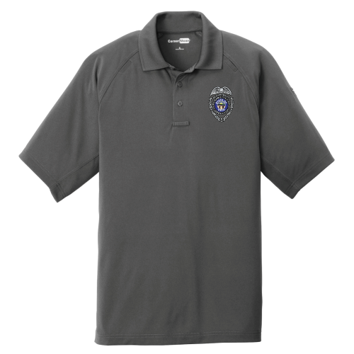 Badge CornerStone Select Lightweight Snag-Proof Tactical Polo Charcoal ...