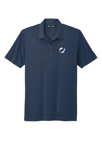 Men's Polo (TravisMathew) Blue Nights (White/Blue logo) | Blue Nights ...