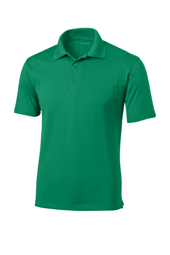 Sport-Tek Micropique Polo ST650 Kelly Green | Black Sport-Tek ...