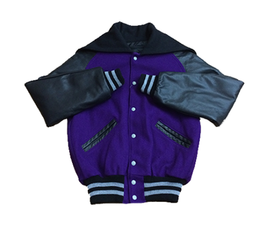 MVHS Women's Letter Jacket Purple/Black | Purple/Black MVHS Women's ...