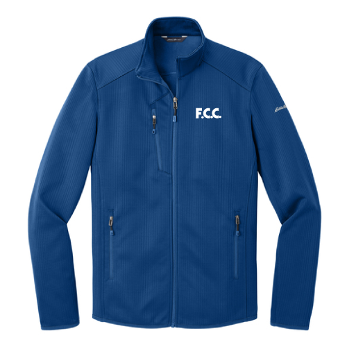 FCC Eddie Bauer Dash Full-Zip Fleece Jacket Cobalt Blue | Cobalt Blue ...