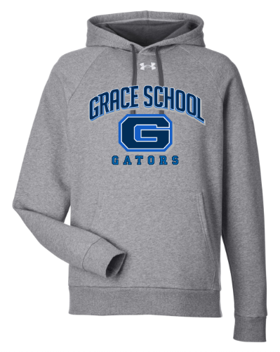 Under Armour Hoodie - Grace School Gators G Grey | Grace School