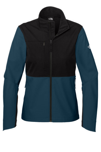 The NorthFace Ladies Castle Rock Softshell Jacket Blue Wing | Flex N Gate
