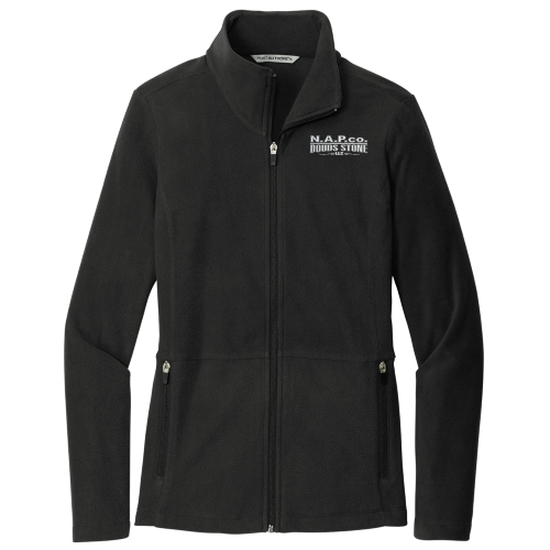 Port Authority® Ladies Accord Microfleece Jacket Black | Black Port ...