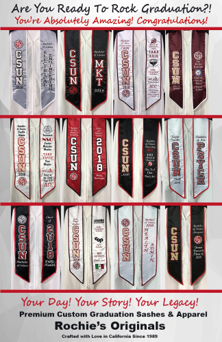 Custom Graduation Sashes | Made in USA | The Grad Store