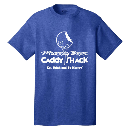 Caddyshack Logo Tee Heather Royal | Heather Royal Caddyshack Logo Tee