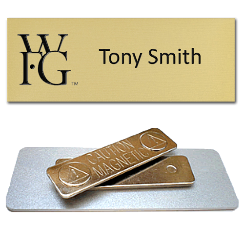 Name Badge GOLD - WFG | SILVER - WSB Name Badge