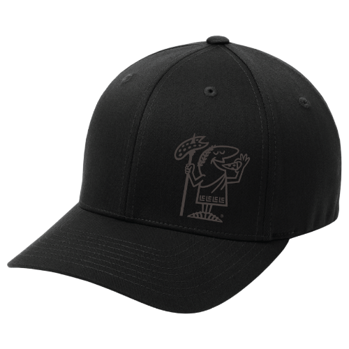 Core Caesar Cool & Dry Tricot Flex Fit Cap Black | Core Caesar Cool ...