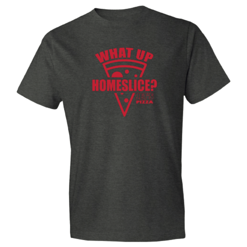 Jet's Pizza® Whats Up Home Slice Fashion Fit T-Shirt Heather Dark Grey ...