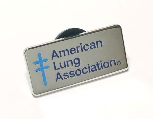 American Lung Association Lapel Pin Silver | Silver American Lung ...