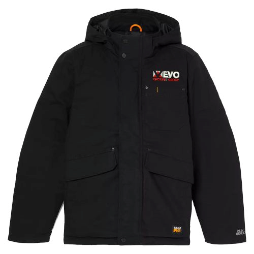 Men's Timberland PRO Ironhide Insulated Hooded Jacket Black | EVO Group
