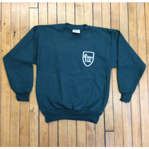 SMOF Crewneck Sweatshirt Dark Green | St Mary of the Falls Crewneck ...