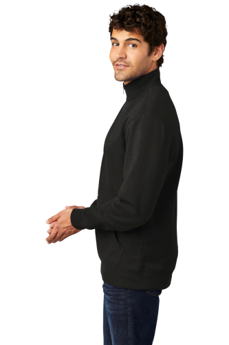 District V.I.T. Fleece 1/4-Zip DT6106 Black | Wesbury