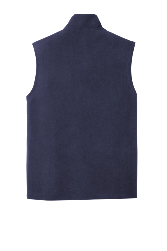 Men's/Unisex Microfleece Vest Navy | Port Authority Accord Microfleece ...