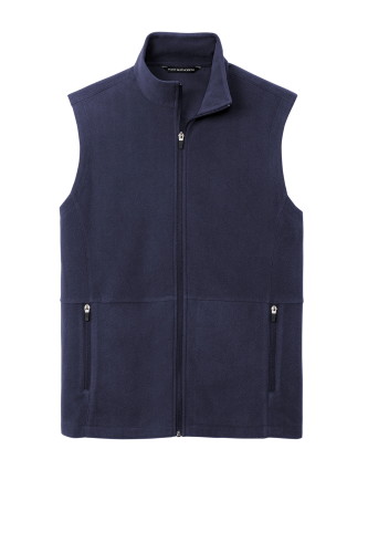 Men's/Unisex Microfleece Vest Navy | Port Authority Accord Microfleece ...