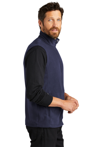 Men's/Unisex Microfleece Vest Navy | Port Authority Accord Microfleece ...