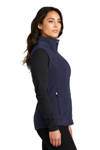 Ladies Microfleece Vest Navy | Port Authority Ladies Accord Microfleece ...