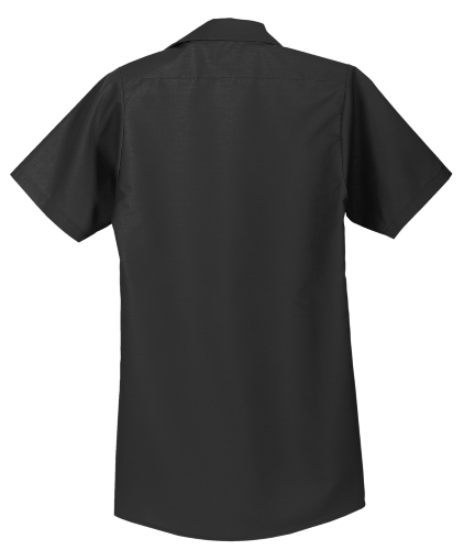 Red Kap Short Sleeve Industrial Work Shirt Charcoal | ABATE Lifetime Member