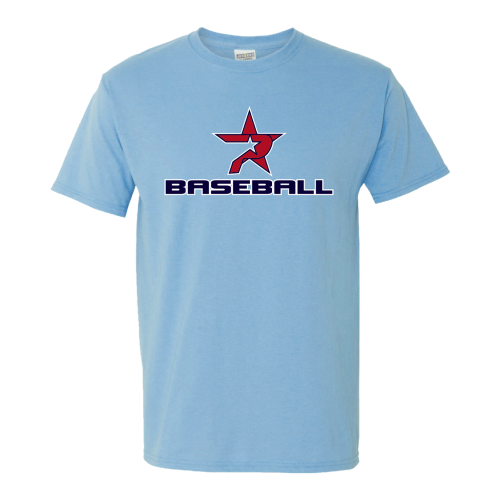 JERZEES ACTIVE T-SHIRT Light Blue | J Navy JERZEES ACTIVE T-SHIRT