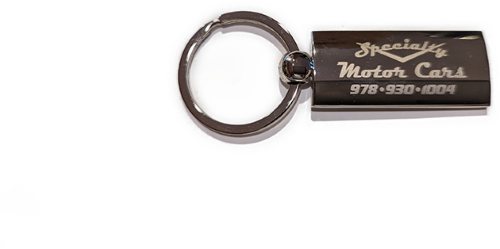 Specialty Motor Cars Engraved Metal Key Holder Chrome Silver | Chrome ...