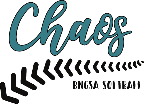 Chaos Softbal Logo Profile For 18U South Shore Chaos