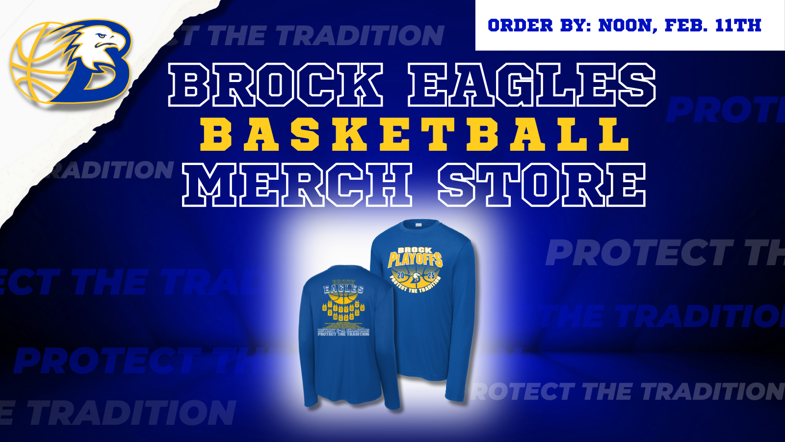 Brock Eagles Basketball Merch Store