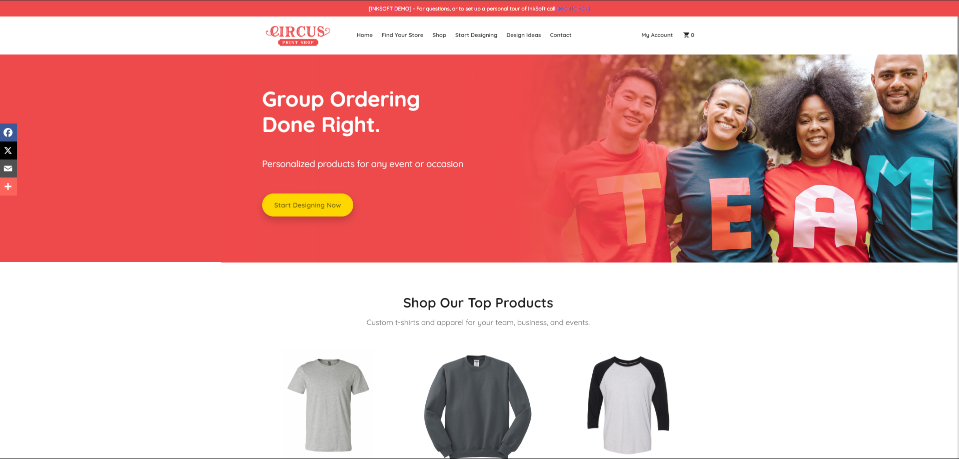 InkSoft Demo | The All-in-One E-Commerce Platform for Print, Promo, and Decorated Apparel Businesses