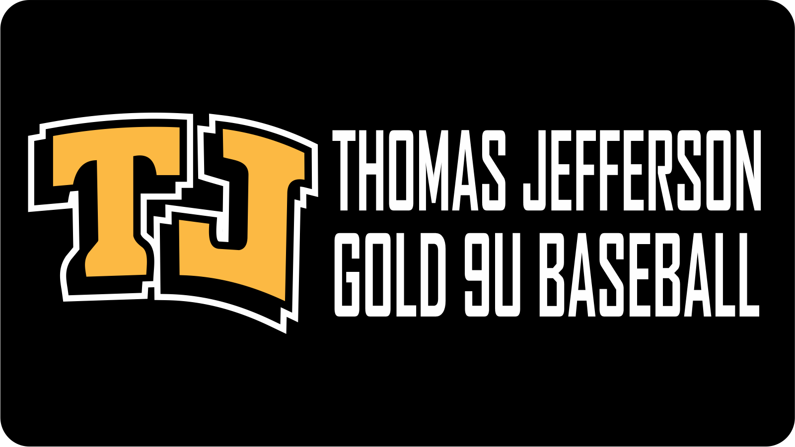 Thomas Jefferson Gold 9U Baseball