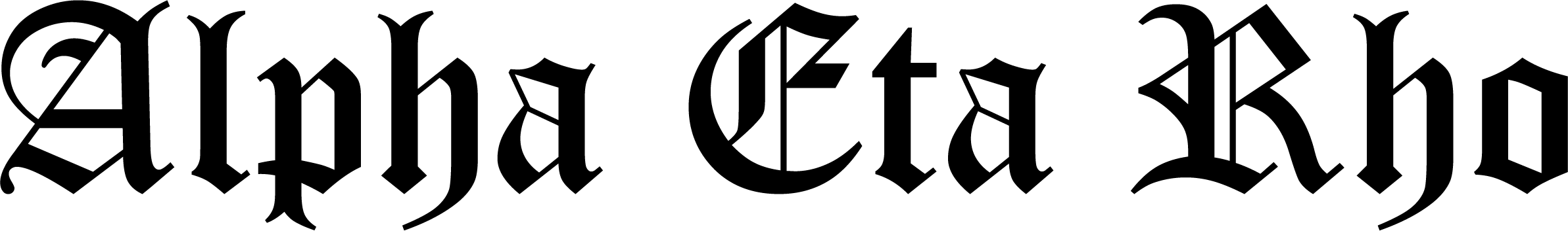 Alpha Eta Rho