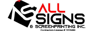 All Signs & Screen Printing Inc