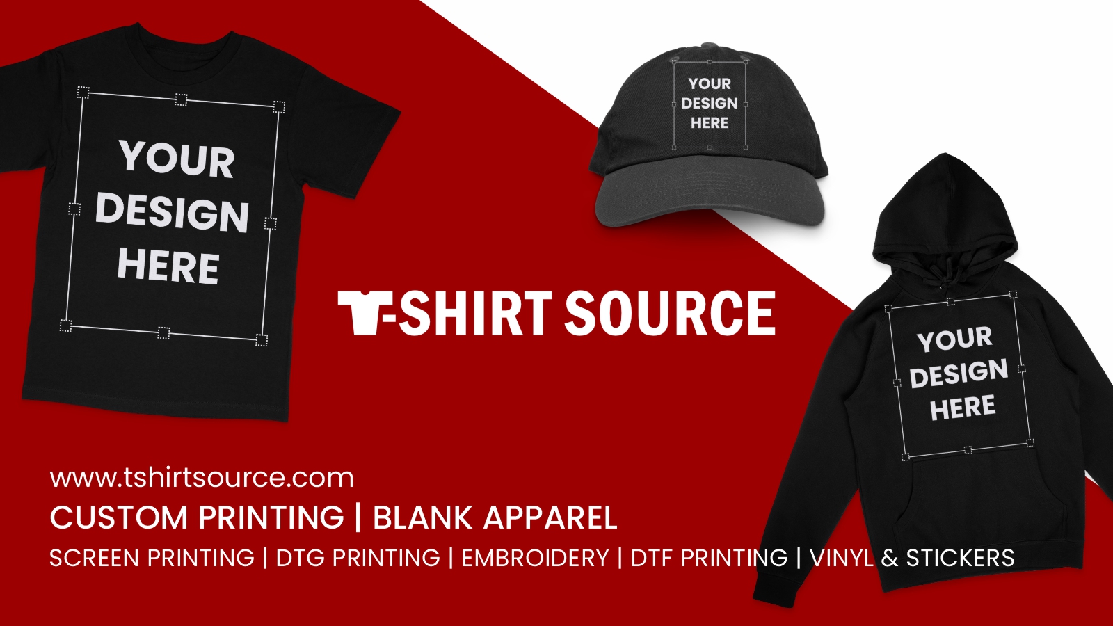 Custom Printing | Personalized Apparel | T-Shirt Source