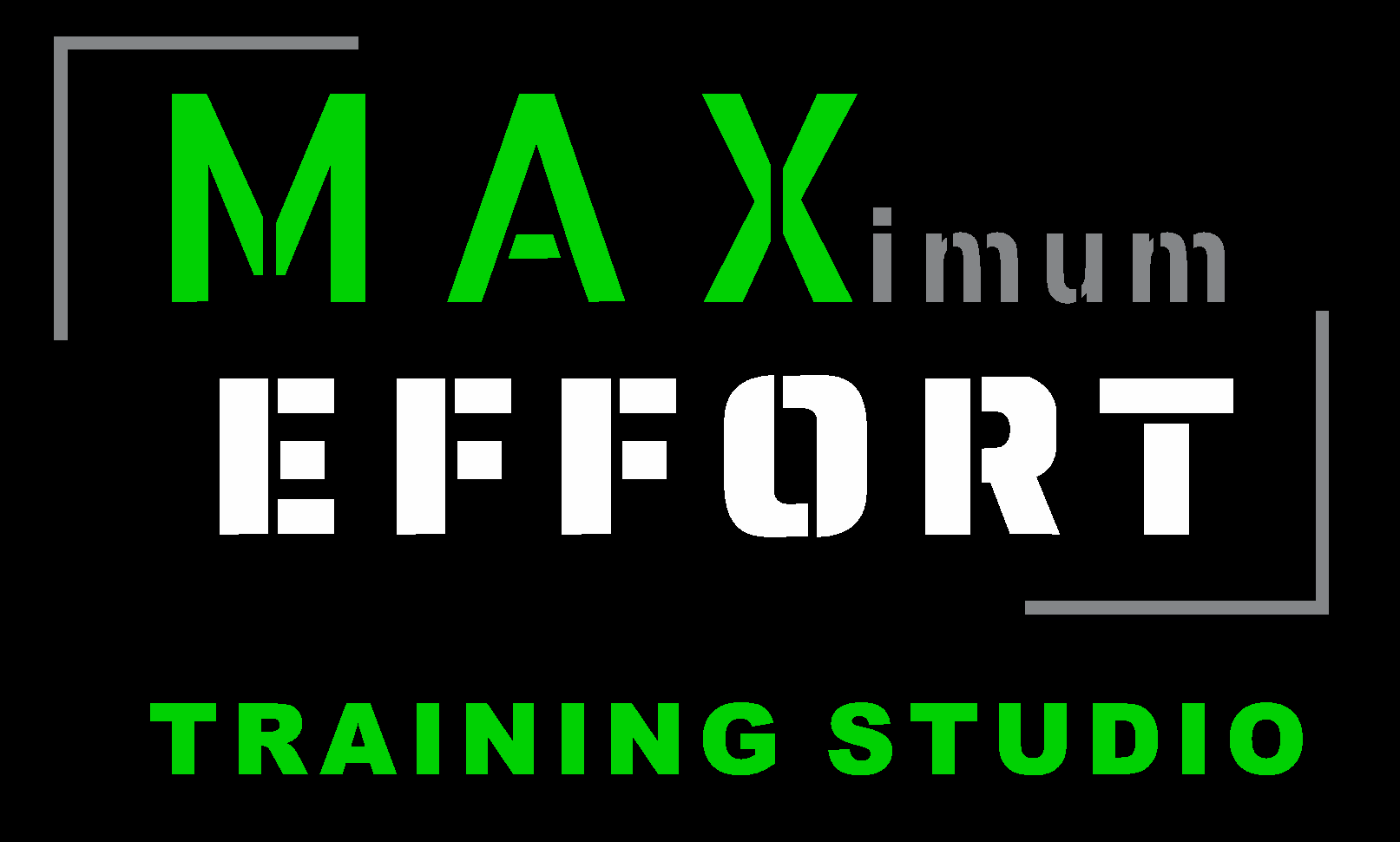 Maximum Effort Training Studio Apparel