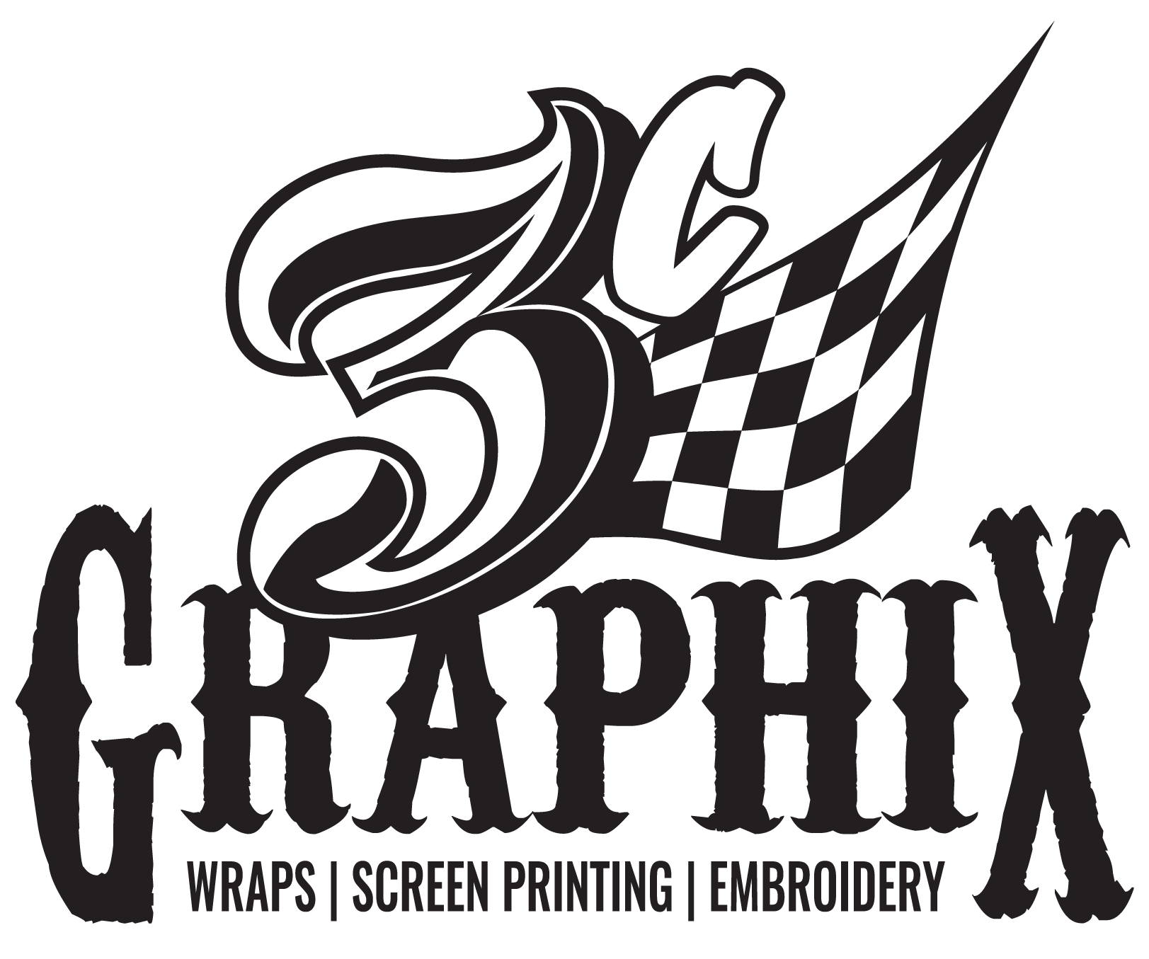 3C Graphix offers embroidery, screen print, signs, vinyl, promotional ...