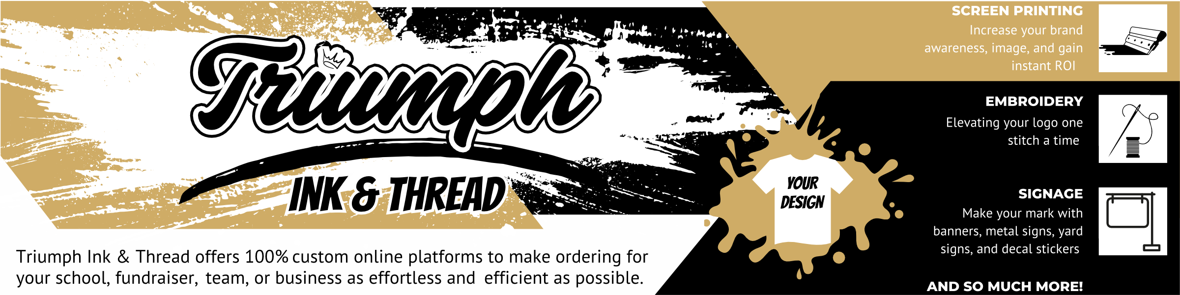 Triumph Ink & Thread