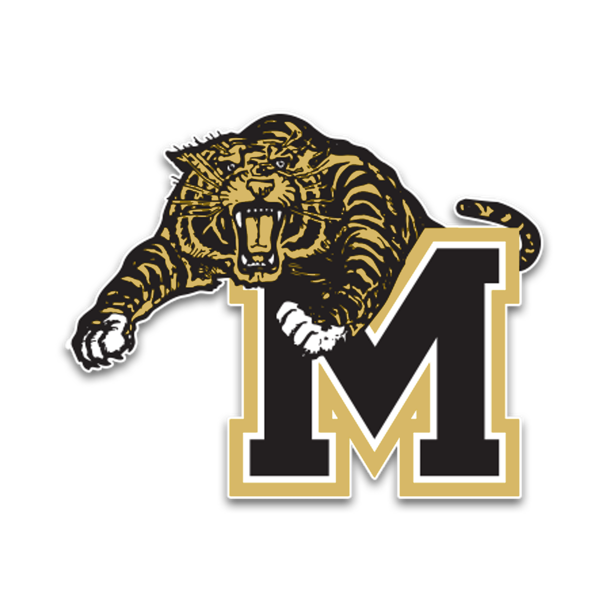Logotipo De La Escuela Secundaria Mansfield
