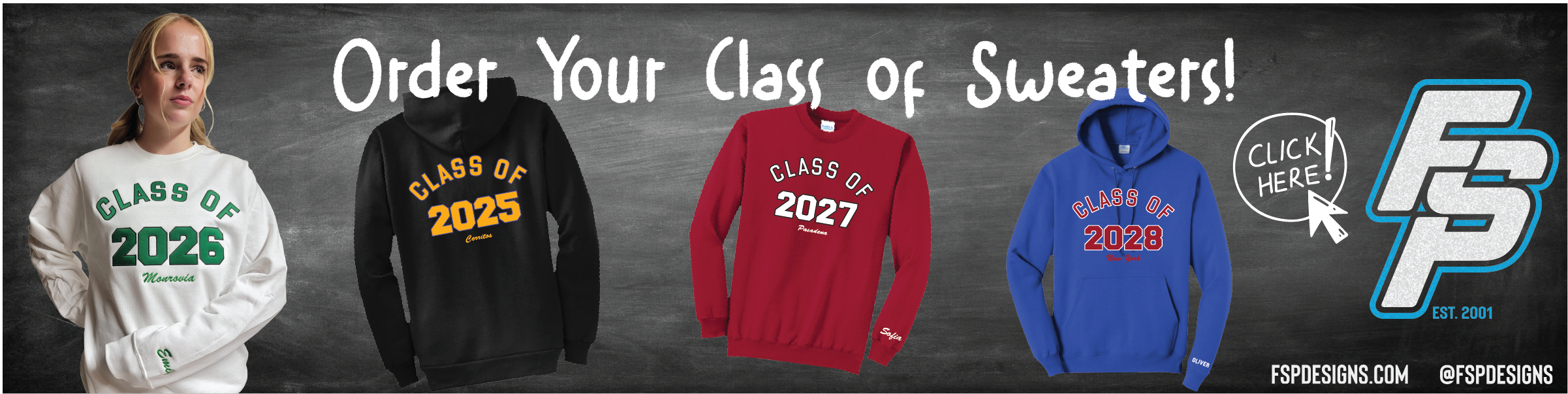 FSP Designs - Screen Printing - Embroidery - Direct To Garment