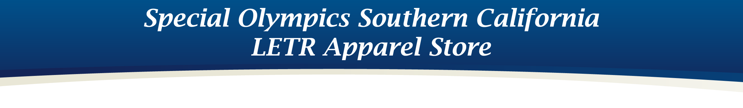 Special Olympics Southern California LETR Store