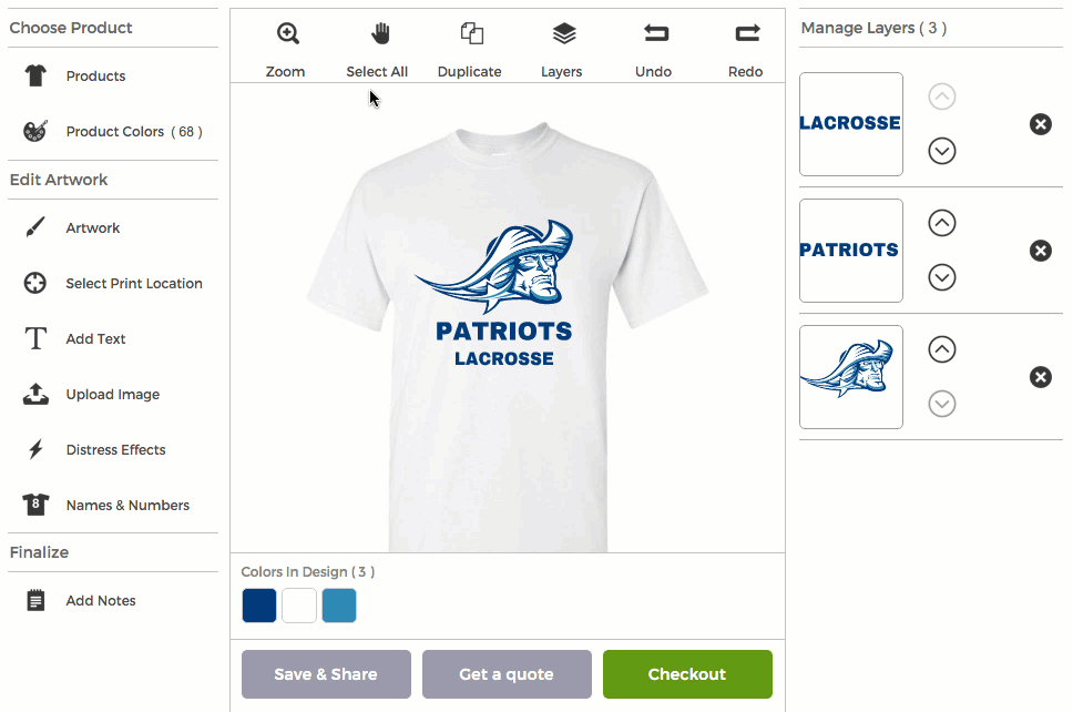 Shirt Wizard Landing Page